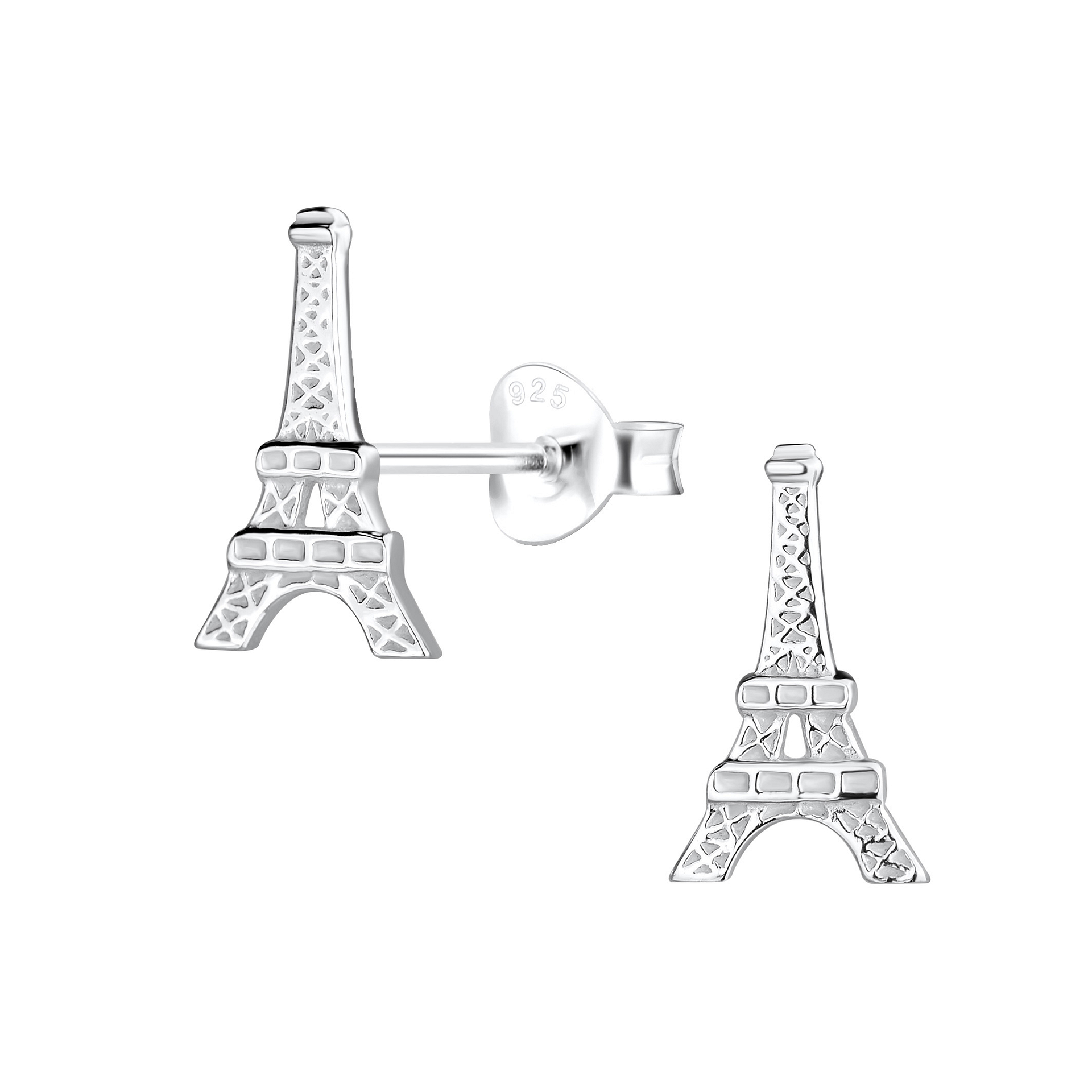 925 Silver Jewelry - Wholesale Silver Plain Stud Earrings