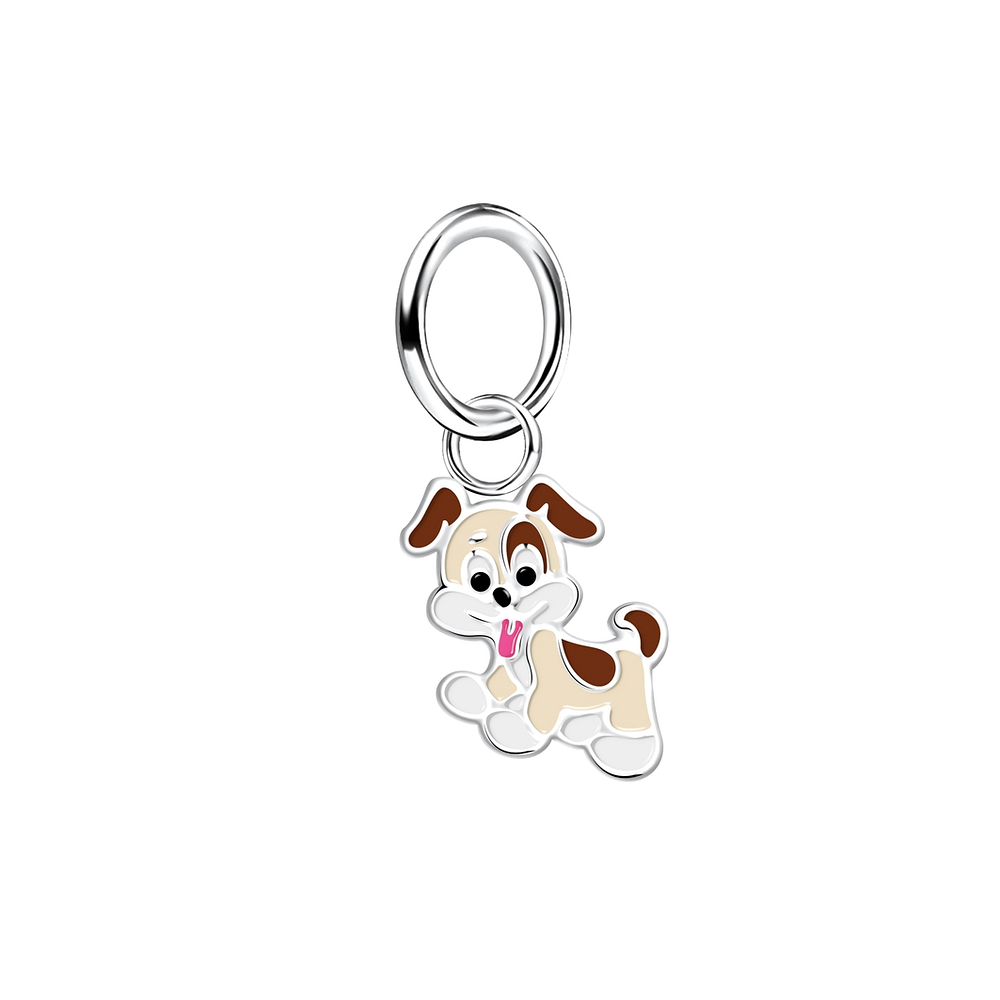 925 Silver Jewelry | Silver Dog Pendant - 13956