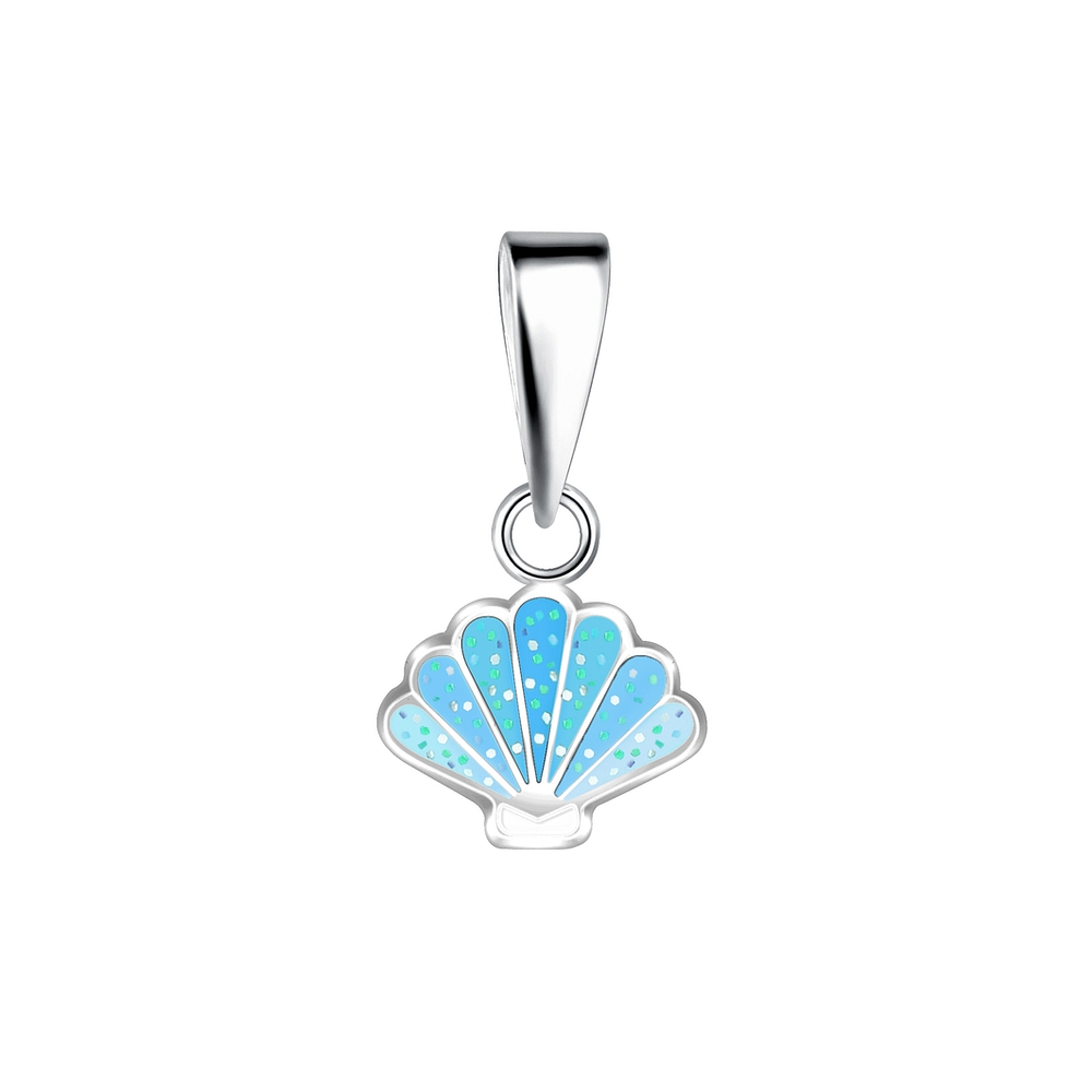 925 Silver Jewelry | Silver Shell Pendant - 17826