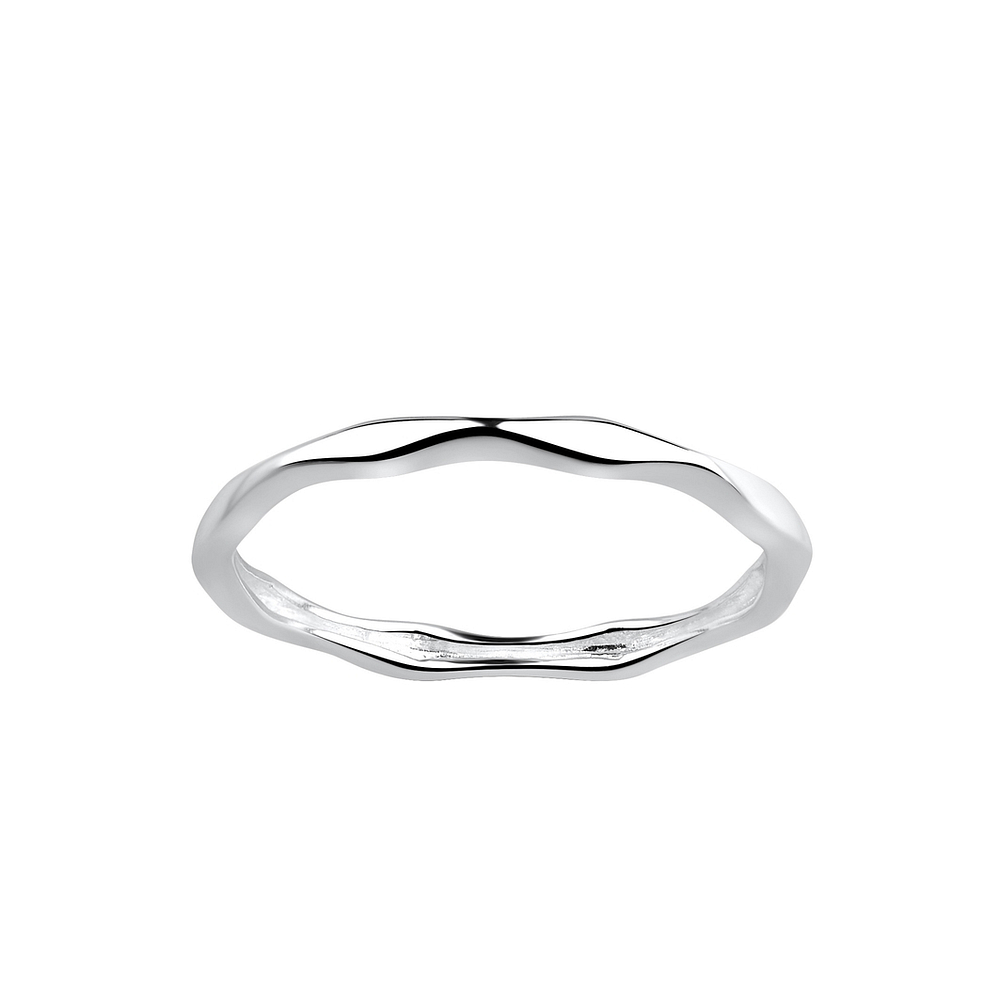 925 Silver Jewelry | Silver Patterned Ring - 18407
